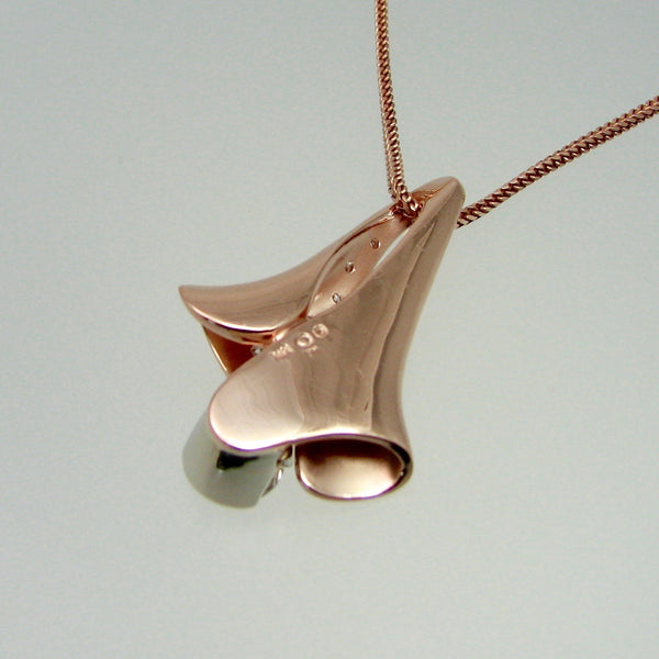 Draping Fold Pendant – Östling Jewelry Design